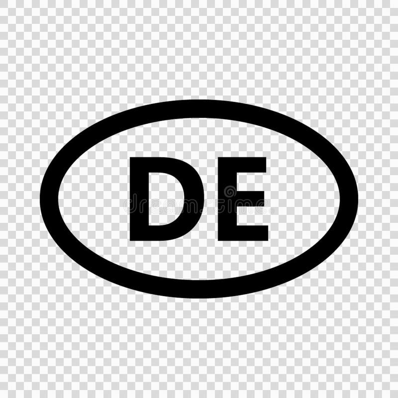 Symbol of Germany stock vector. Illustration of flag - 119550762