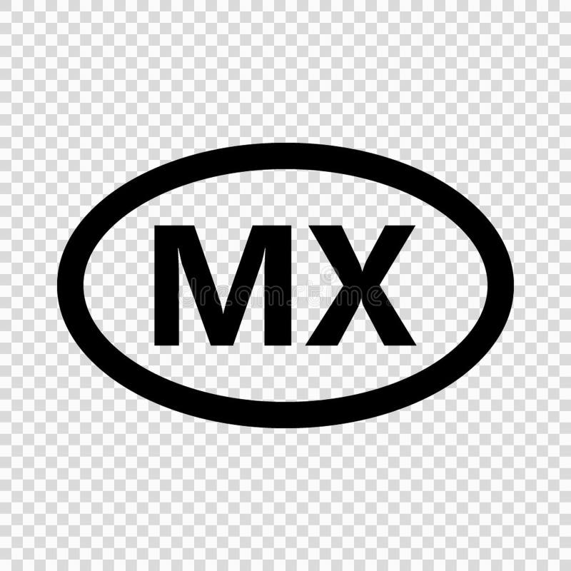 Mexico Map on Hex Code Illustration Stock Illustration - Illustration ...