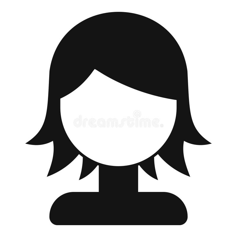Short Fake Fashion Wig Icon Simple Vector. Locks Barber Stock ... Short Fake Fashion Wig Icon Simple Vector. Locks Barber Stock ...
