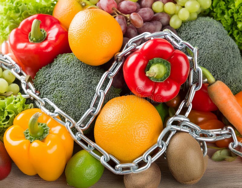 Short Food Supply Chains Decoration Stock Image - Image of fresh ...