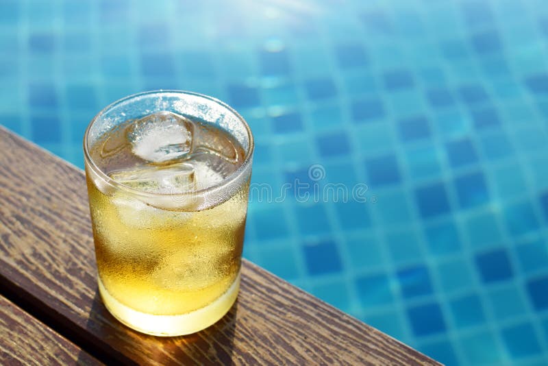 Beer in the pool bar stock photo. Image of cocktail, parties - 650302