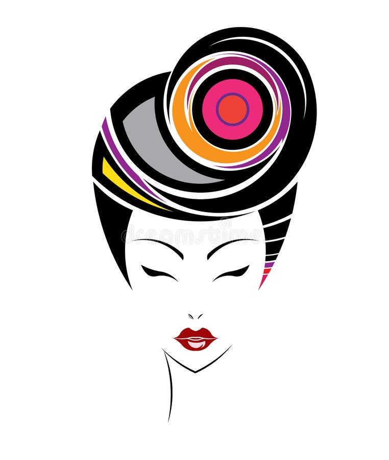 Short Hair Head Icon Stock Illustrations – 4,140 Short Hair Head Icon ...