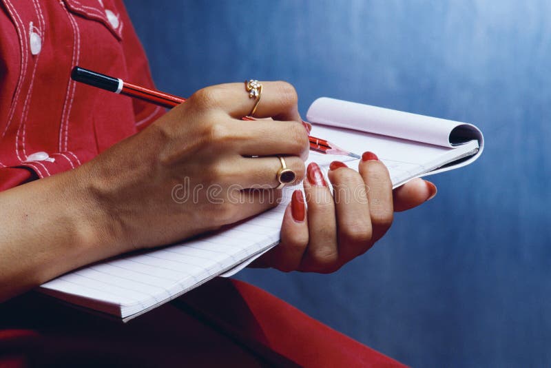 Short hand notes, India stock photo. Image of people - 348651286