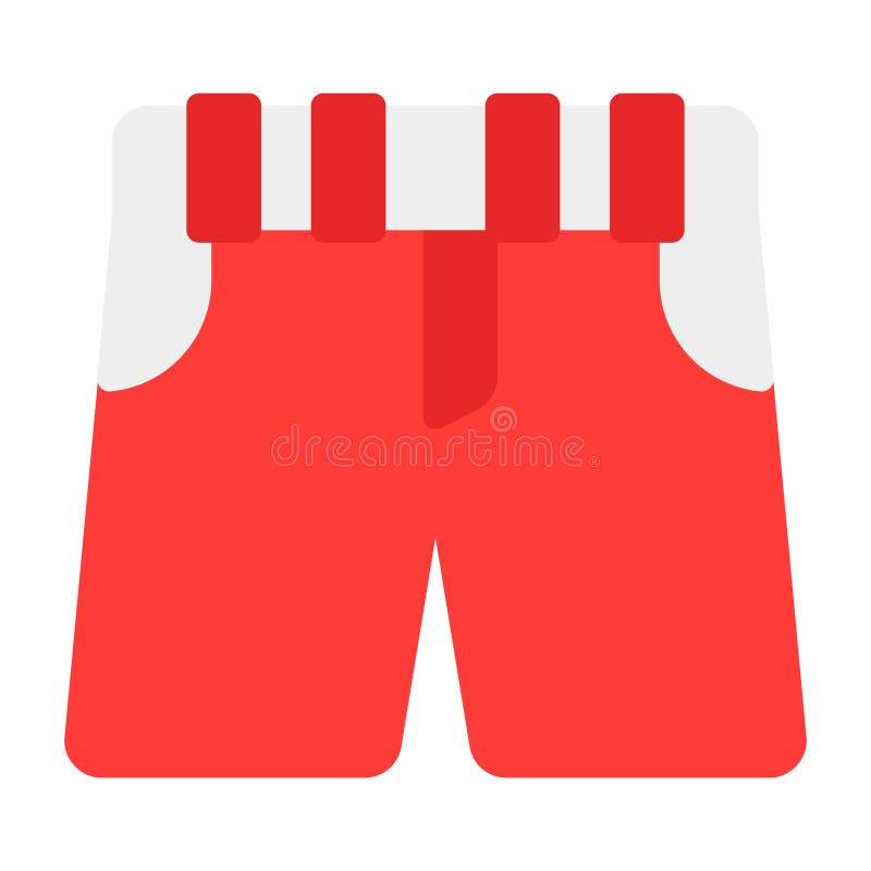 Short Icon in Flat Style for Any Projects Stock Vector - Illustration ...