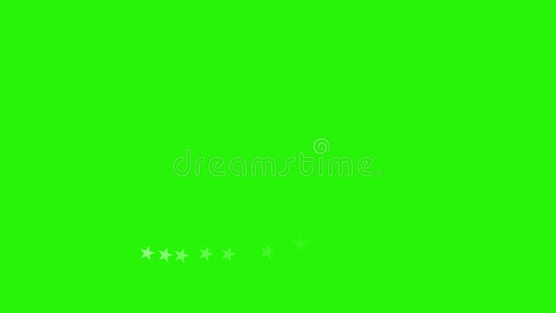 Short Line and Shapes Animation Effects Elements on Green Screen Chroma ...