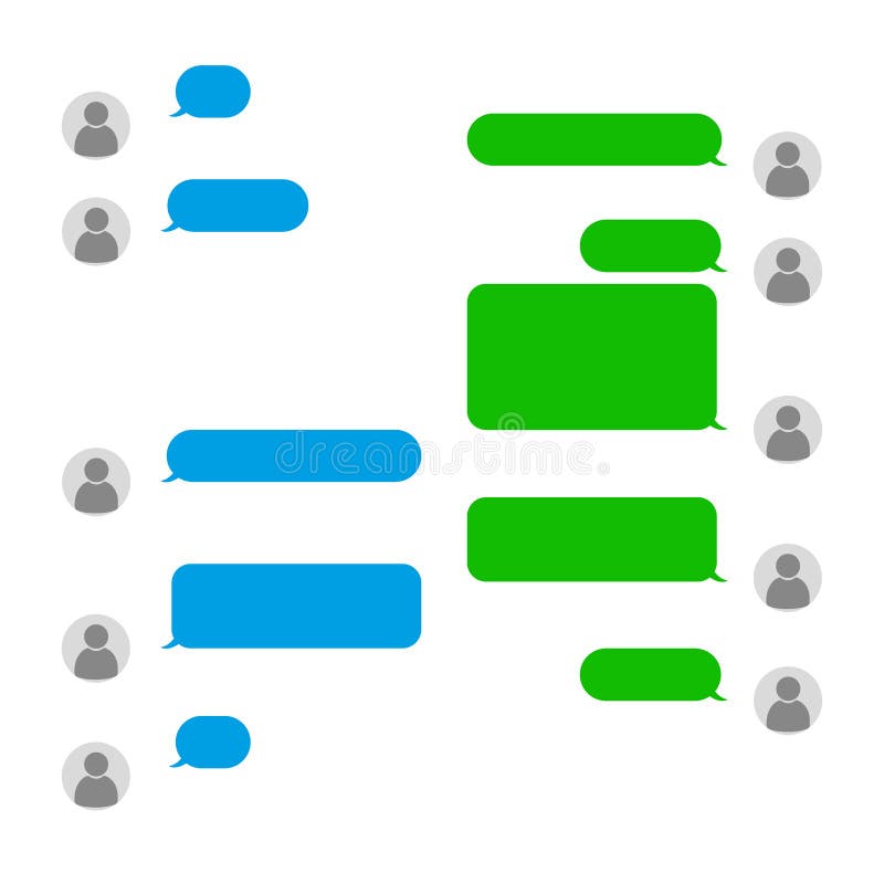 Whatsapp Message Bubbles Stock Illustrations – 65 Whatsapp Message ...