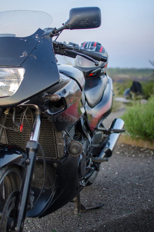 A Short Motorcycle Ride Motorcycle Stock Photo - Image of view, moto ...