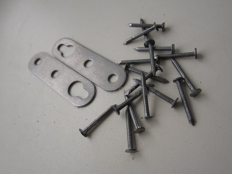 Short Nails on a White Background Stock Image - Image of deep, hips ...