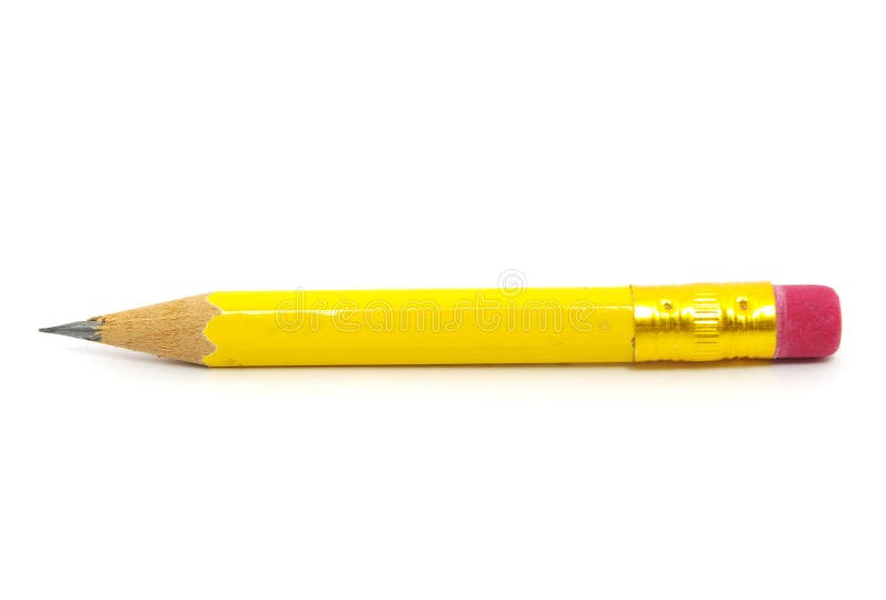 Short Pencil stock image. Image of design, isolated, sharp - 34621527