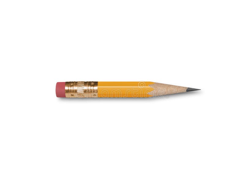 Short Pencil stock image. Image of design, isolated, sharp - 34621527