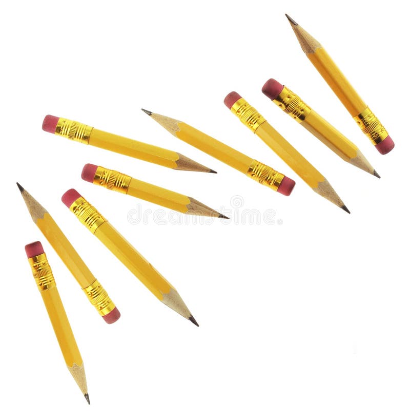Short Pencils stock photo. Image of still, office, cutout - 10948688