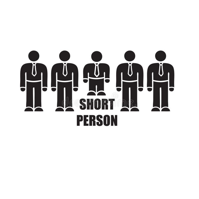 Short Person stock illustration. Illustration of design - 325402394