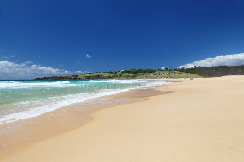 Short Point Beach in Australia Stock Photo - Image of holiday ...