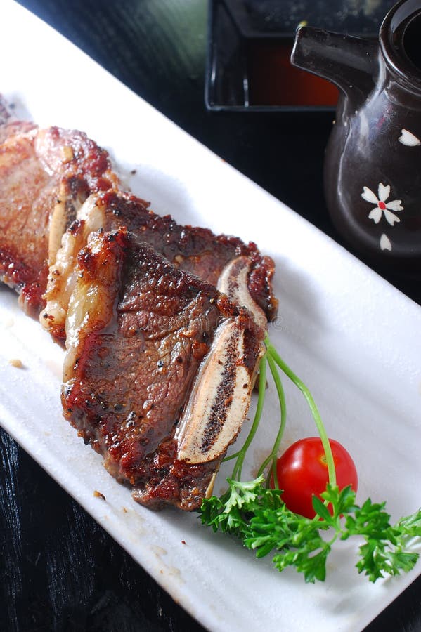 Short rib beef stock image. Image of japanese, food, dinner - 24764253