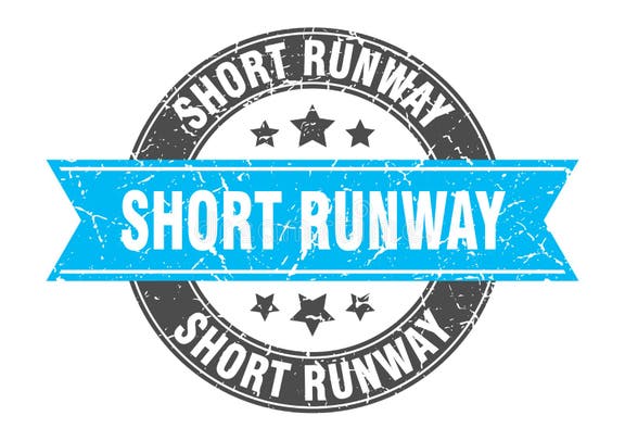 Short runway stamp stock vector. Illustration of button - 196545257