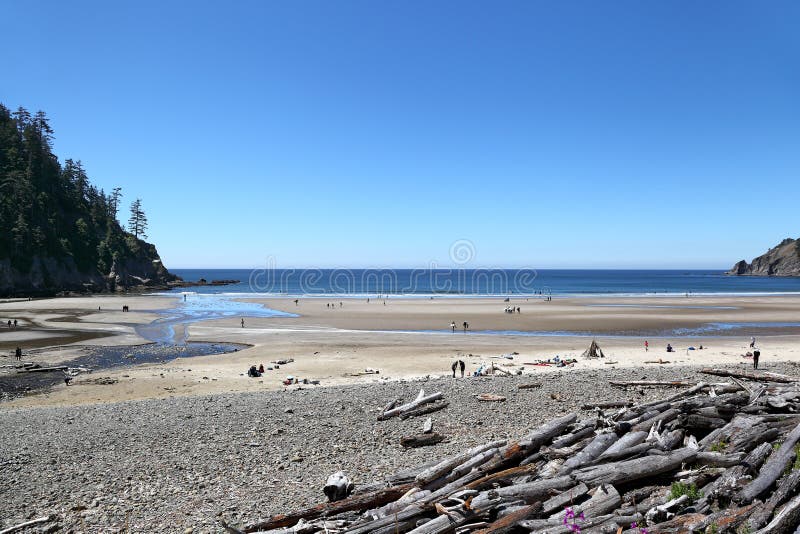 Short Sand Beach, Oregon stock photo. Image of states - 100726370