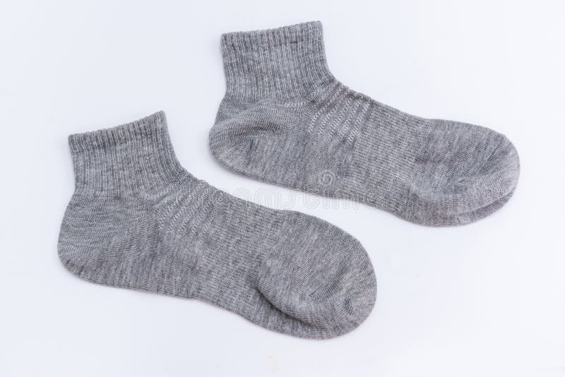 Short Socks on a White Background Stock Image - Image of stockings ...