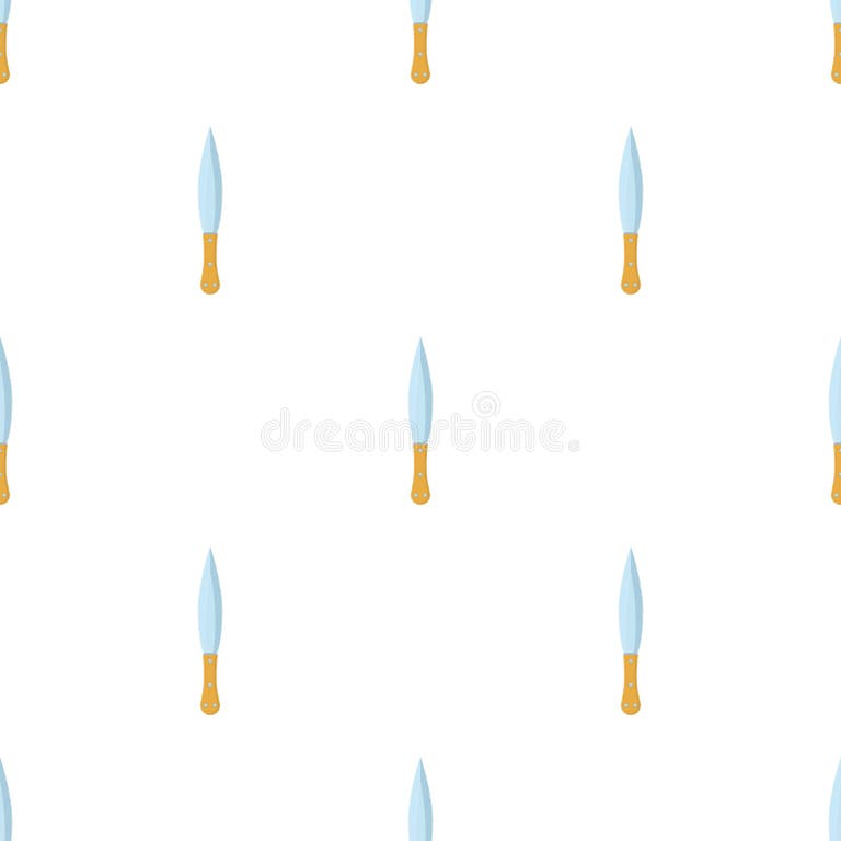 Short Steel Two Edged Sword Pattern Seamless Vector Stock Vector ...