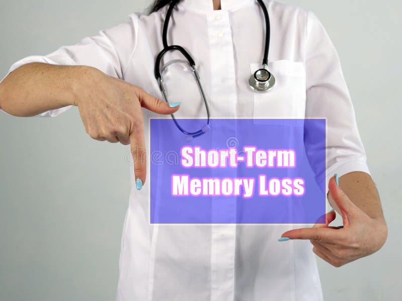 Short-Term Memory Loss Phrase on the Page Stock Photo - Image of ...