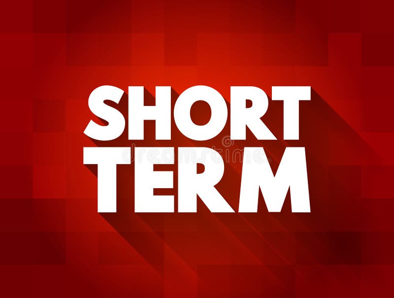 Long Term Short Term Stock Illustrations – 325 Long Term Short Term ...