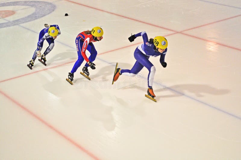 Short Track 2012 in Turin. Italy Editorial Image - Image of sport ...