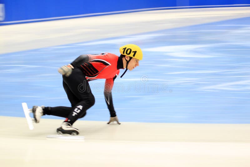 Short track editorial image. Image of track, czech, bend - 23049150