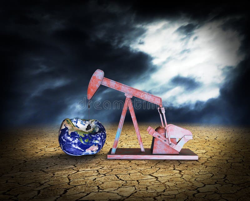 Shortage of Oil Resources - Elements of this Image Furnished by Stock ...