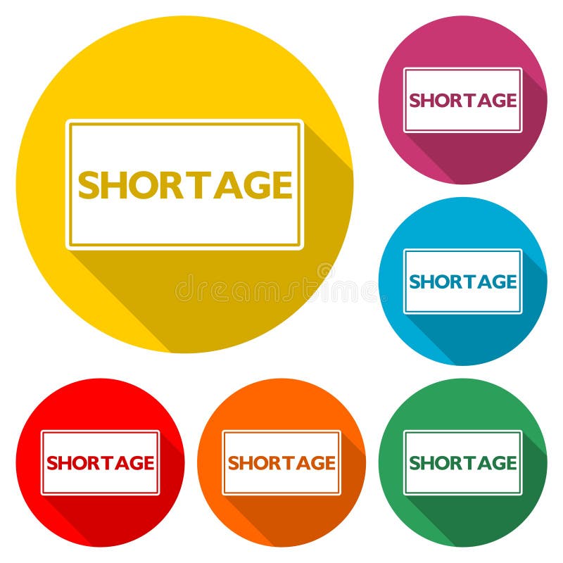 Shortage Sticker Stock Illustrations – 325 Shortage Sticker Stock ...