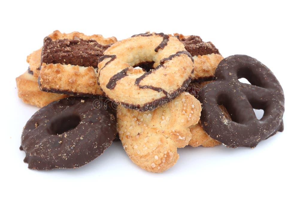 Shortbread butter biscuits stock photo. Image of horizontal - 12788406