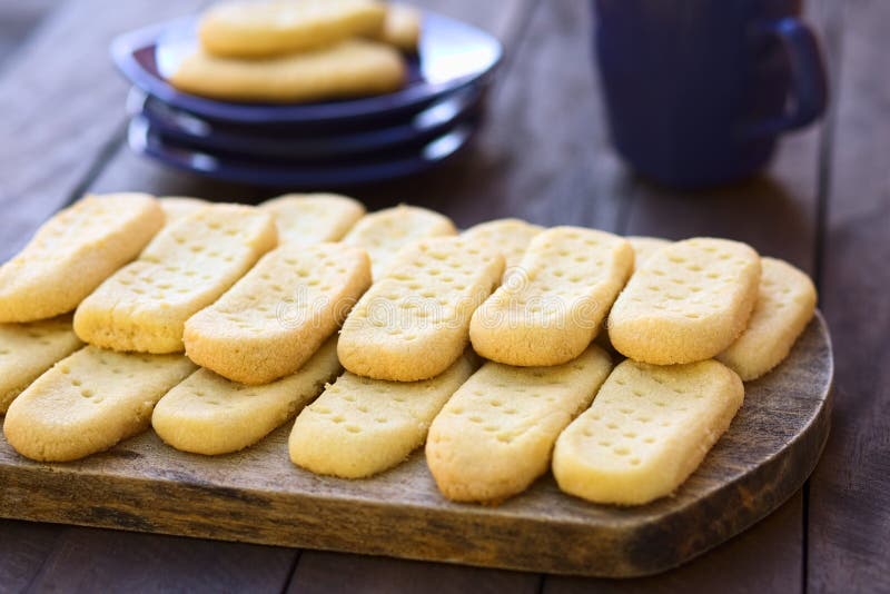 Shortbread stock image. Image of dessert, teatime, homebaked - 42009403