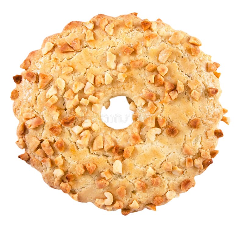 Shortbread Ring with Peanuts Stock Photo - Image of circle, ring: 64289514
