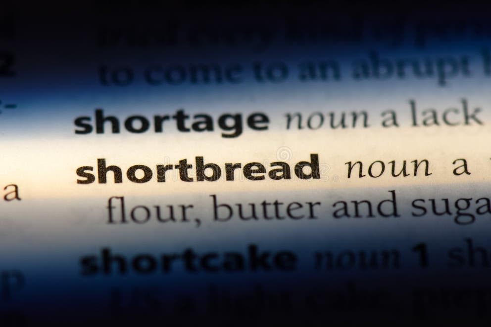 Shortbread stock image. Image of page, closeup, english - 126618985