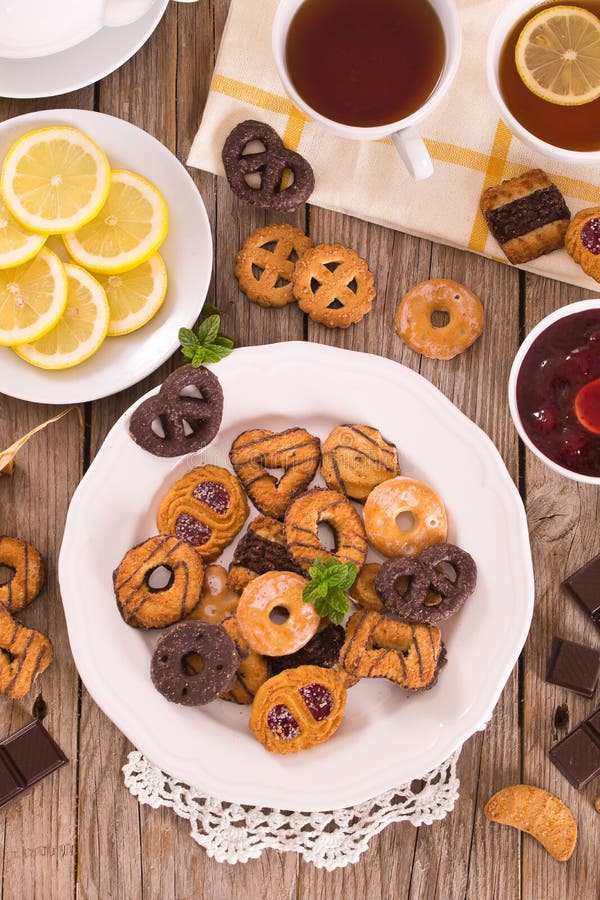 Shortcrust Pastry Biscuits. Stock Image - Image of dessert, biscuits ...