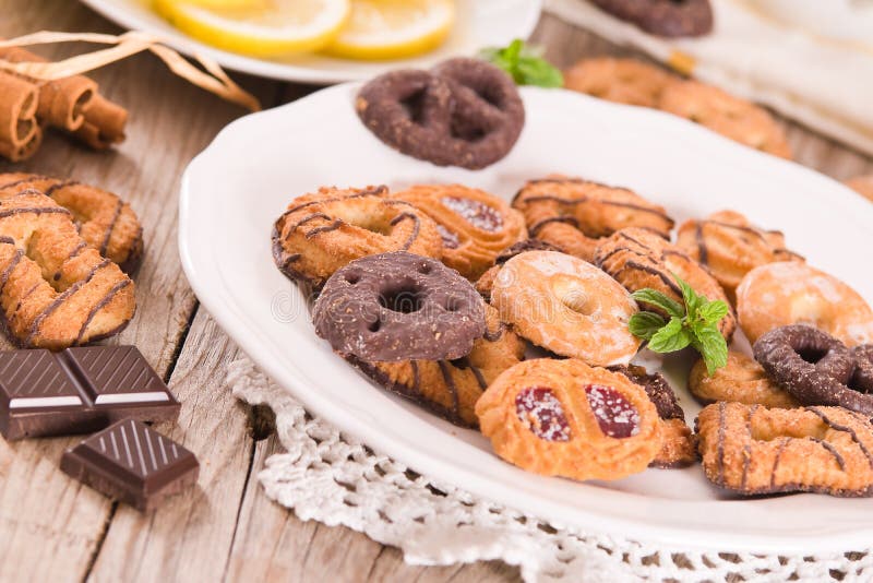 Shortcrust Pastry Biscuits. Stock Image - Image of biscuit, ingredient ...
