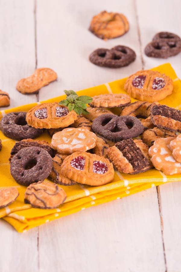 Shortcrust Pastry Biscuits. Stock Photo - Image of dish, breakfast ...