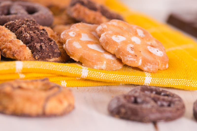 Shortcrust Pastry Biscuits. Stock Image - Image of butter, conserve ...