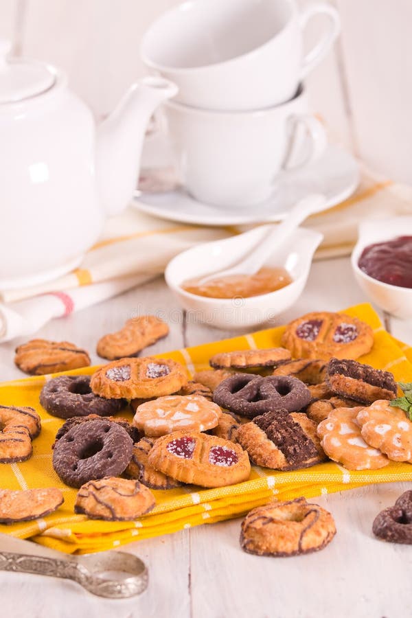 Shortcrust Pastry Biscuits. Stock Image - Image of fresh, cuisine ...