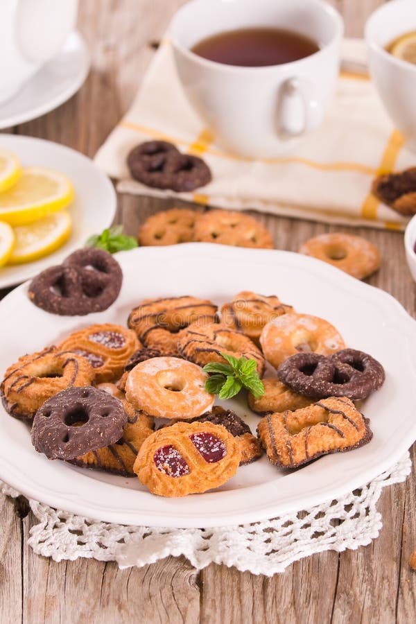 Shortcrust Pastry Biscuits. Stock Photo - Image of dessert, bakery ...