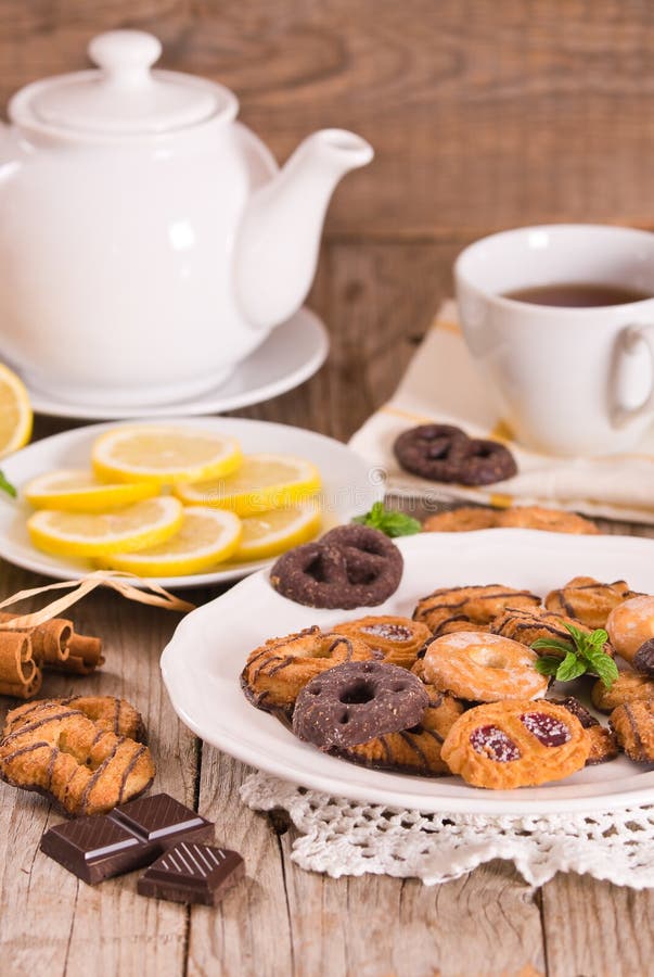 Shortcrust Pastry Biscuits. Stock Image - Image of culinary, biscuit ...