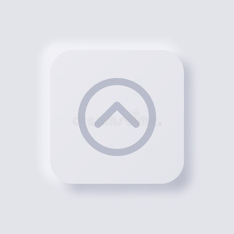 Shorten Arrow Button Icon, White Neumorphism Soft UI Design for Web ... Shorten Arrow Button Icon, White Neumorphism Soft UI Design for Web ...