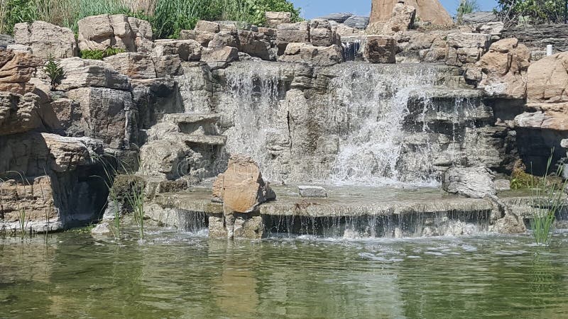 The Shortest Waterfall stock image. Image of waterfall - 126349089