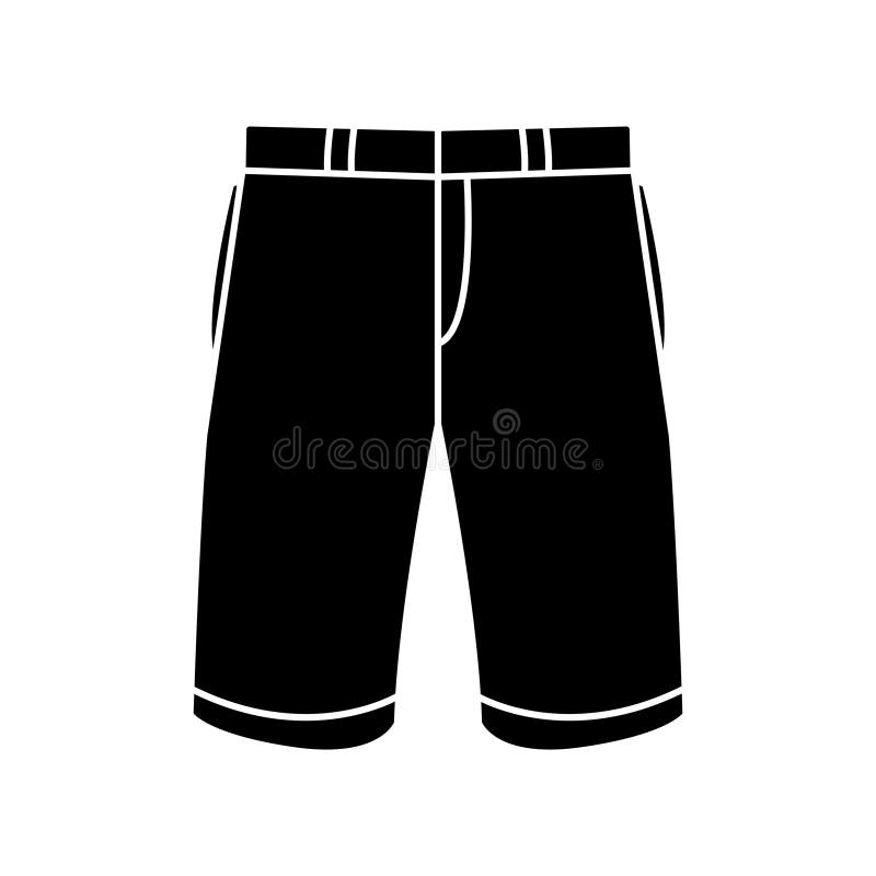 Shorts icon vector stock vector. Illustration of short - 297371768