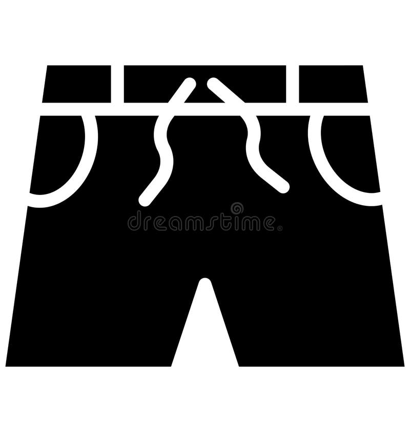 Shorts Vector that Can Be Easily Modified or Edit Stock Vector ...