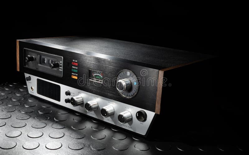 Shortwave Radio for the CB Channels Stock Photo - Image of ...