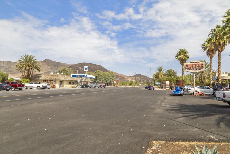 California: Shoshone - Settlement in a Desert Stock Image - Image of ...