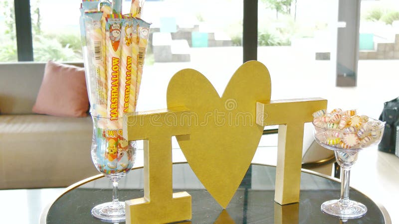 Shot of Beautiful Dinner Table Decoration and Setup Stock Video - Video ...