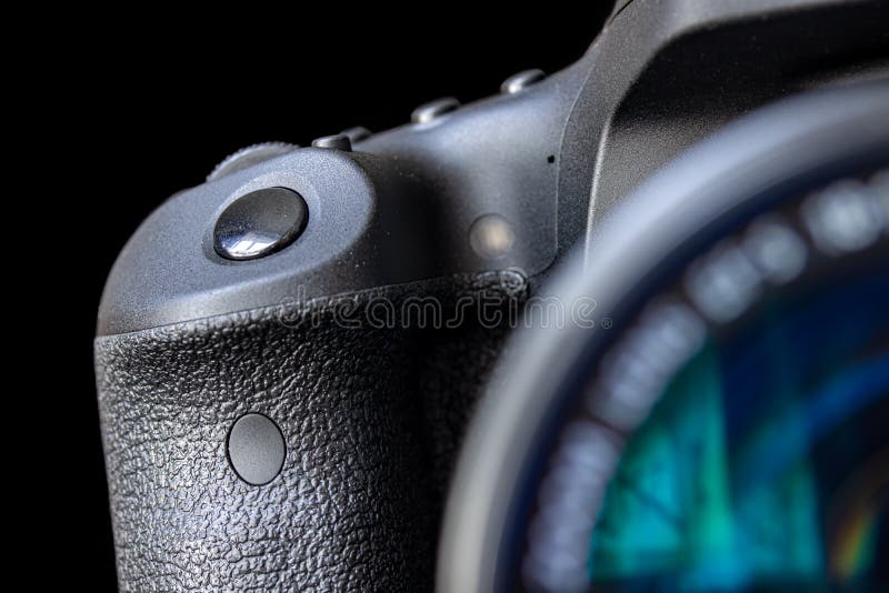 Lens button close-up stock image. Image of digital, isolated - 36606179
