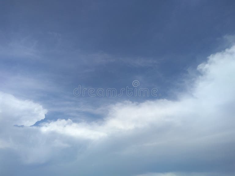 The Shot of Cloud Cover Sky. Stock Photo - Image of cloudscape, cloud ...