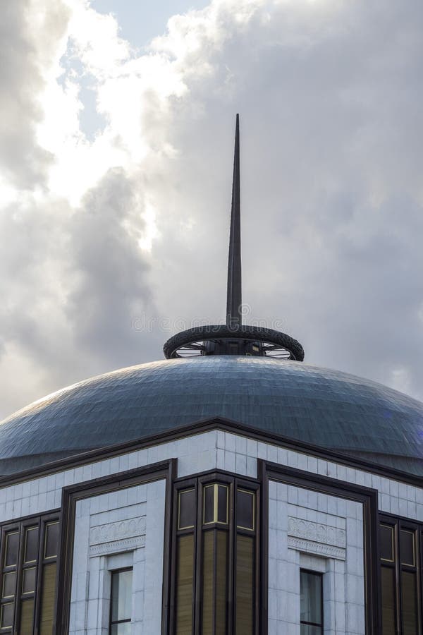 Shot of the Dome of the Building. Architecture Stock Photo - Image of ...