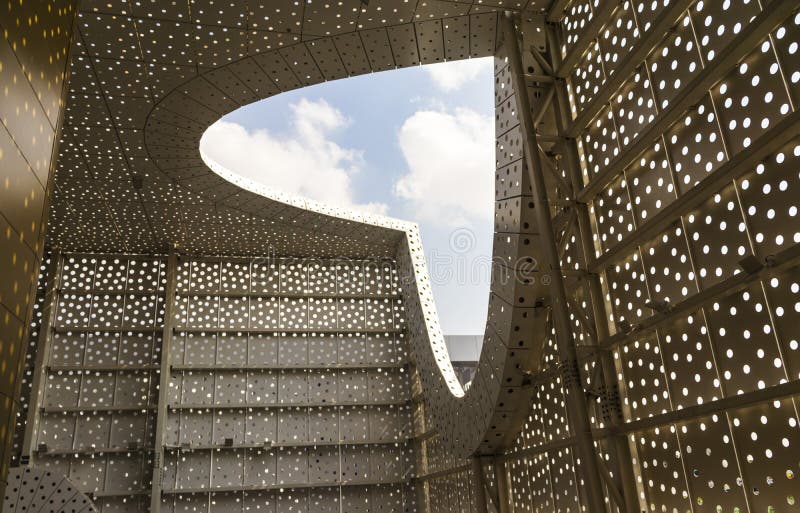 The Facade Modern Building of Albury Library Museum. Editorial Stock ...